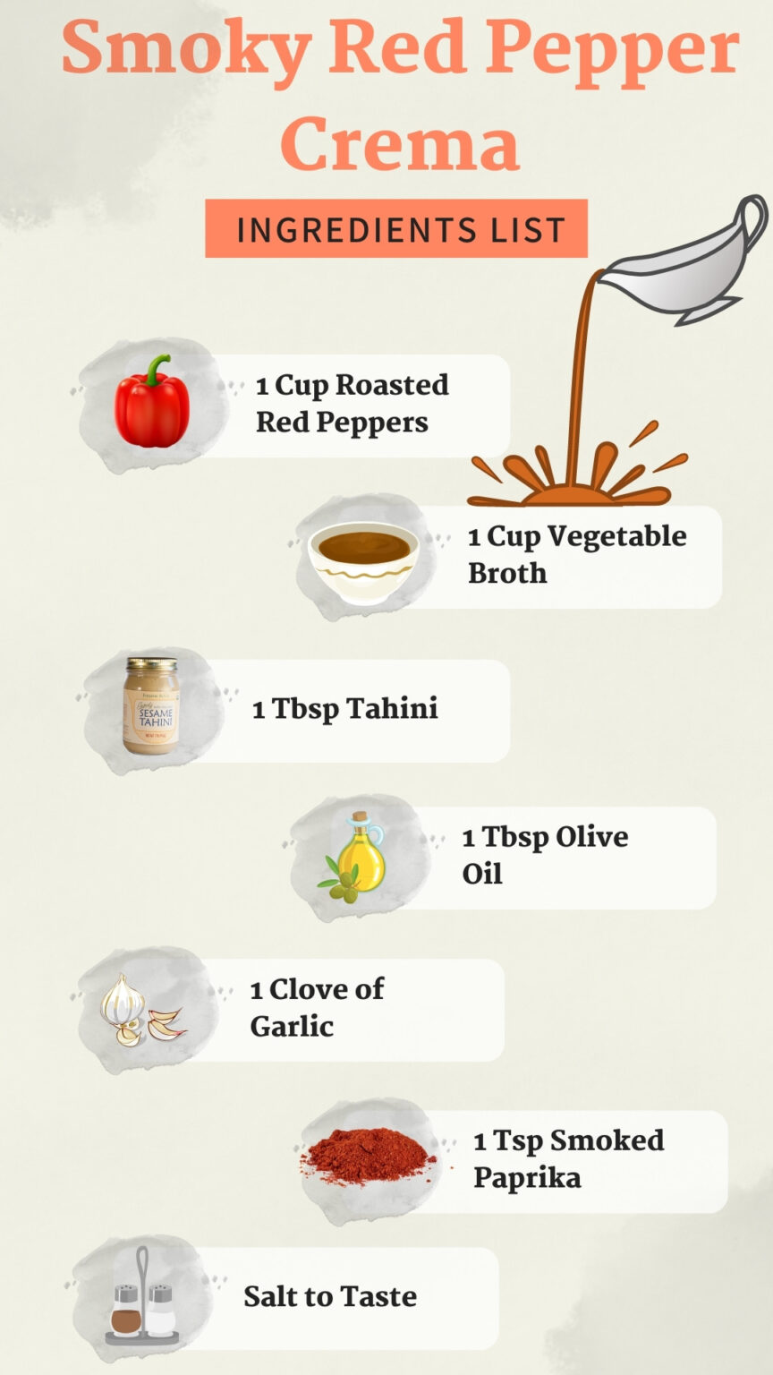 Smoky Red Pepper Crema Recipe: Very Easy to Do – HotSalty